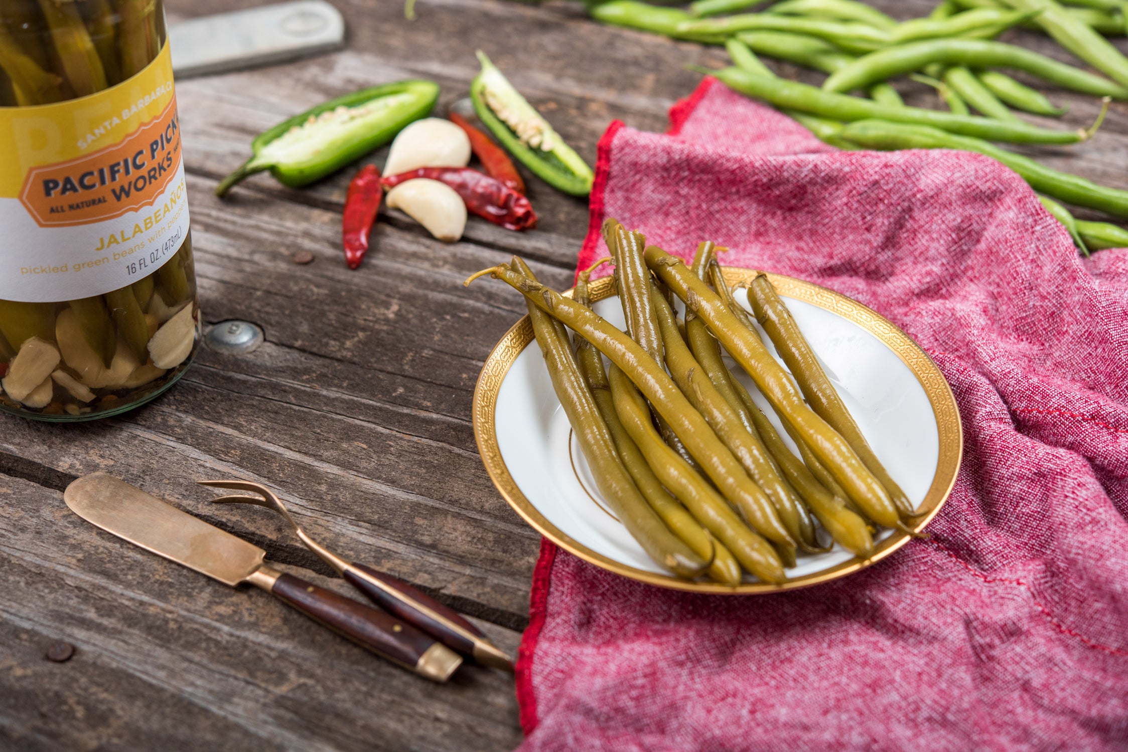 Picnic Pickles Gift Pack - Assorted 4 Jar Set of Pickles and Veggies ...