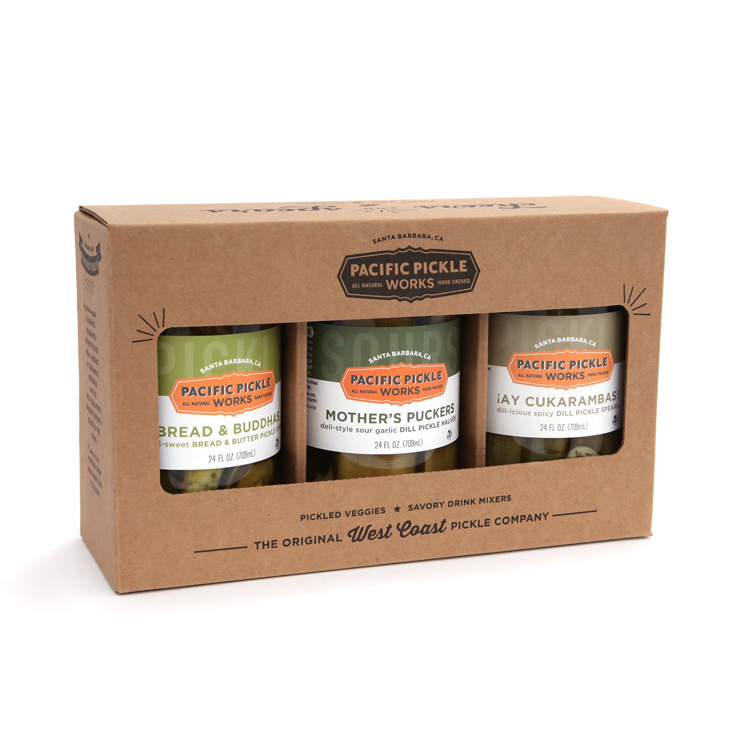 Three Pickle Variety Pack – Pacific Pickle Works