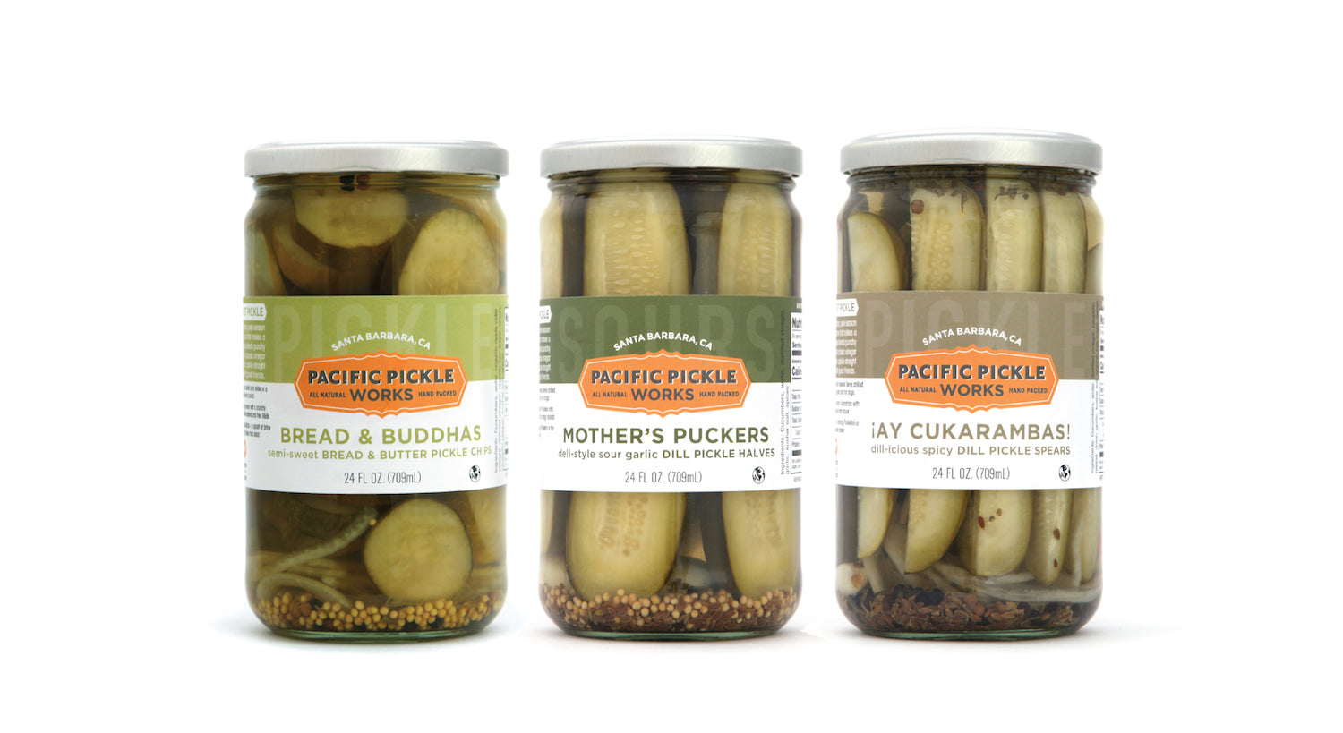 Three Pickle Variety Pack – Pacific Pickle Works